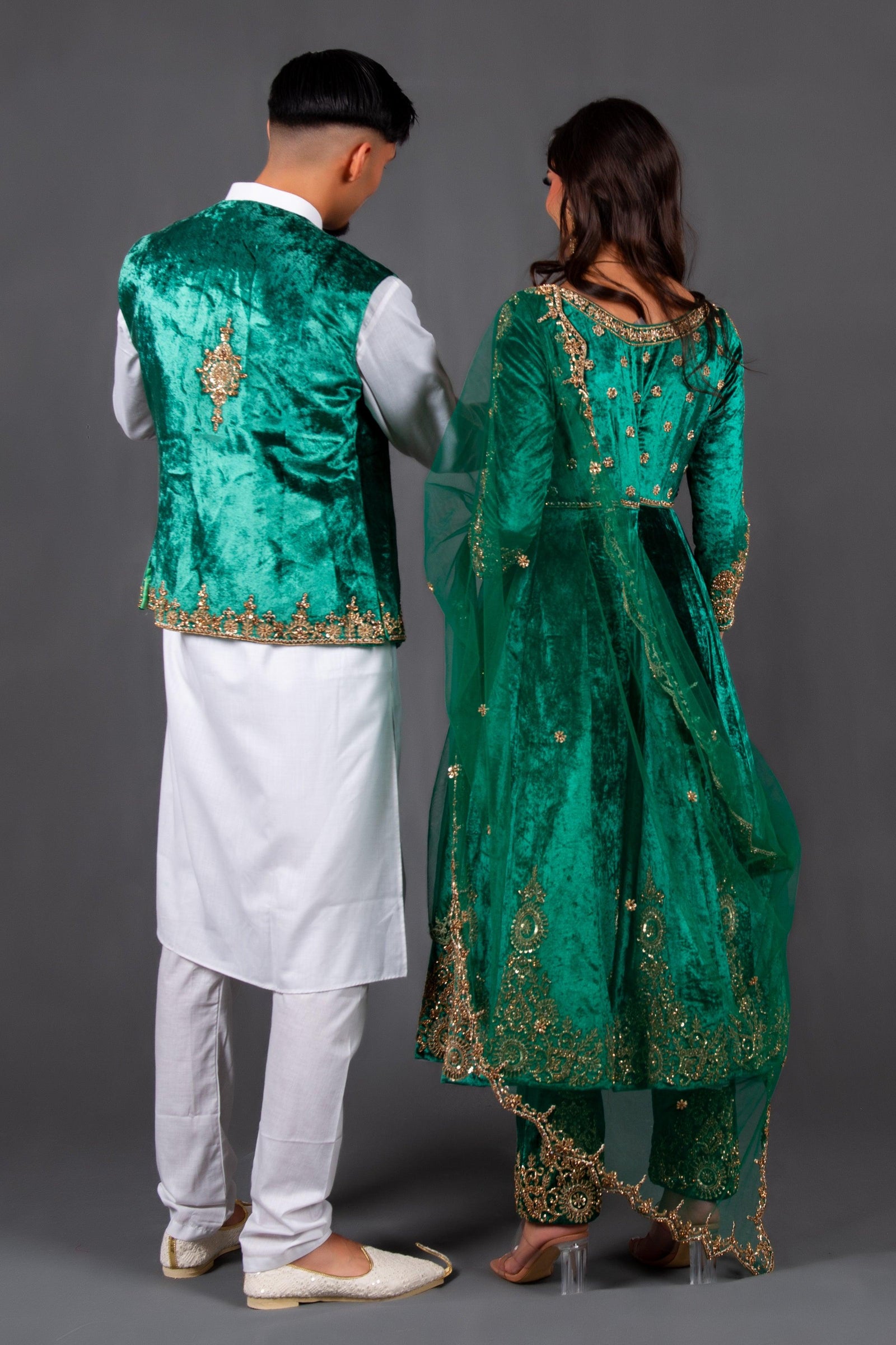 Buy Haiza | Party wear gown by Gulnaaz Khan Fashions