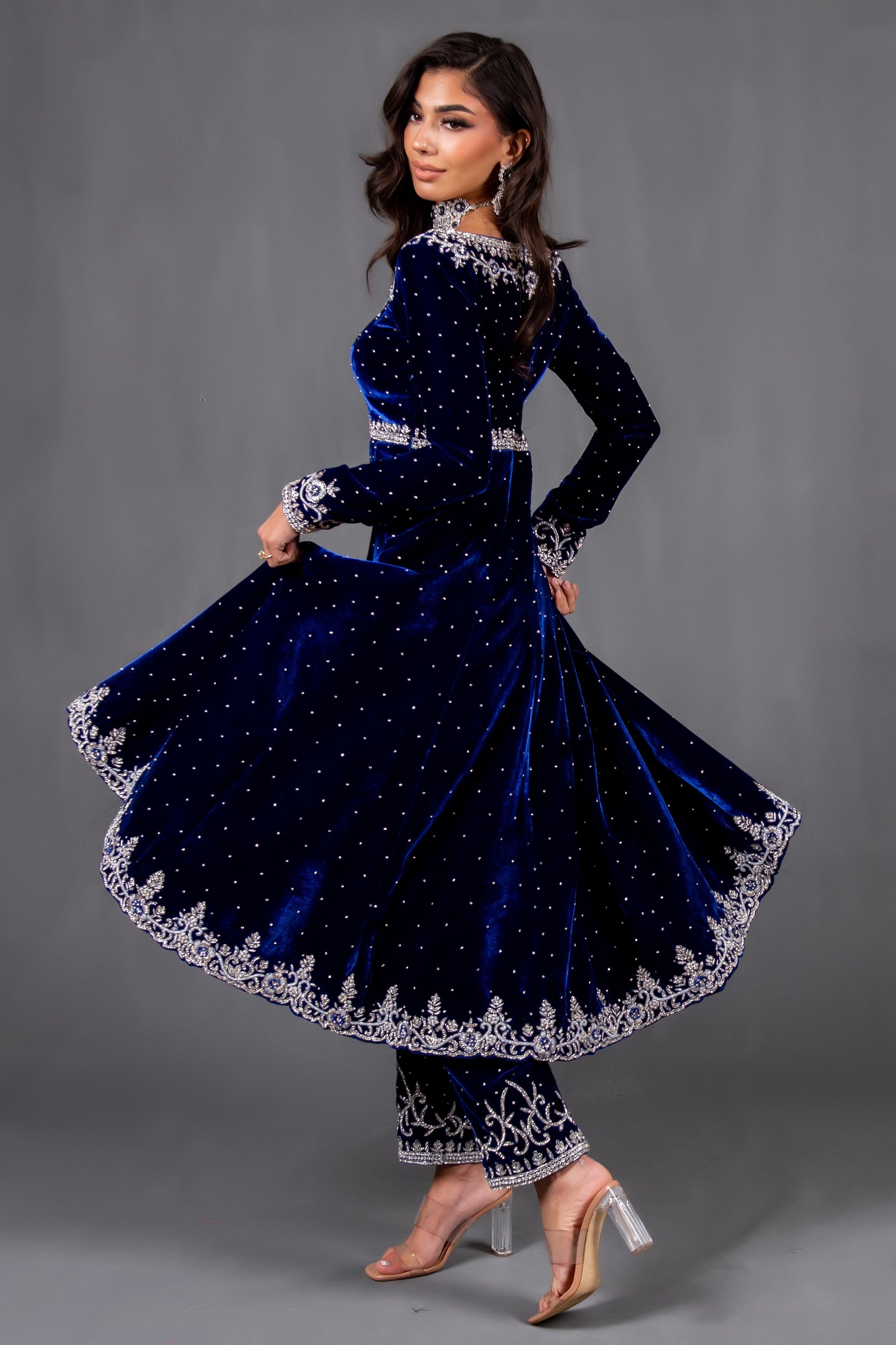 Buy Nyla | Classic Afghani style dress for women By Gulnaaz – Gulnaaz ...